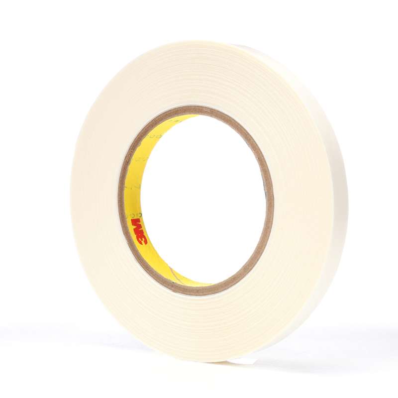 3M™ Double Coated Tape 9579, White, 1/2 in x 36 yd, 9 mil, 72 rolls per ...