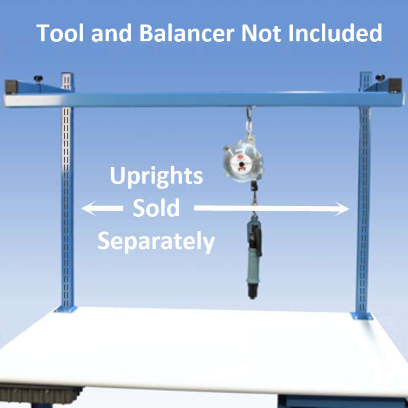 Tool Balancer Frame and Trolley for 48" Heavy Duty Benches