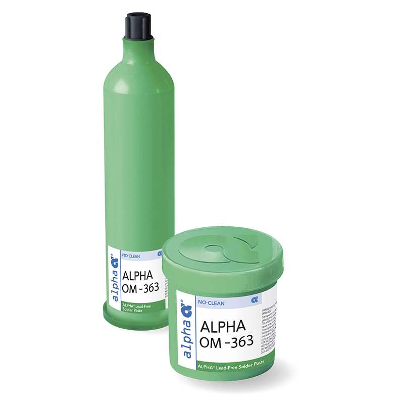ALPHA OM-363 771 88.2-4-M11 Solder Paste, SAC305, 500g Jar