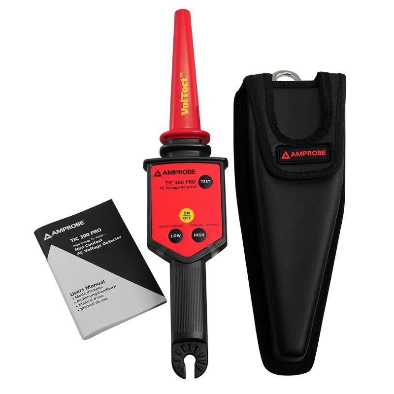 VolTect® Non-Contact AC Voltage Detector with Case, 30 - 122,000 Volts