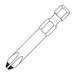 ACR Phillips Screwdriver Bit #2, 2-3/4" Overall Length
