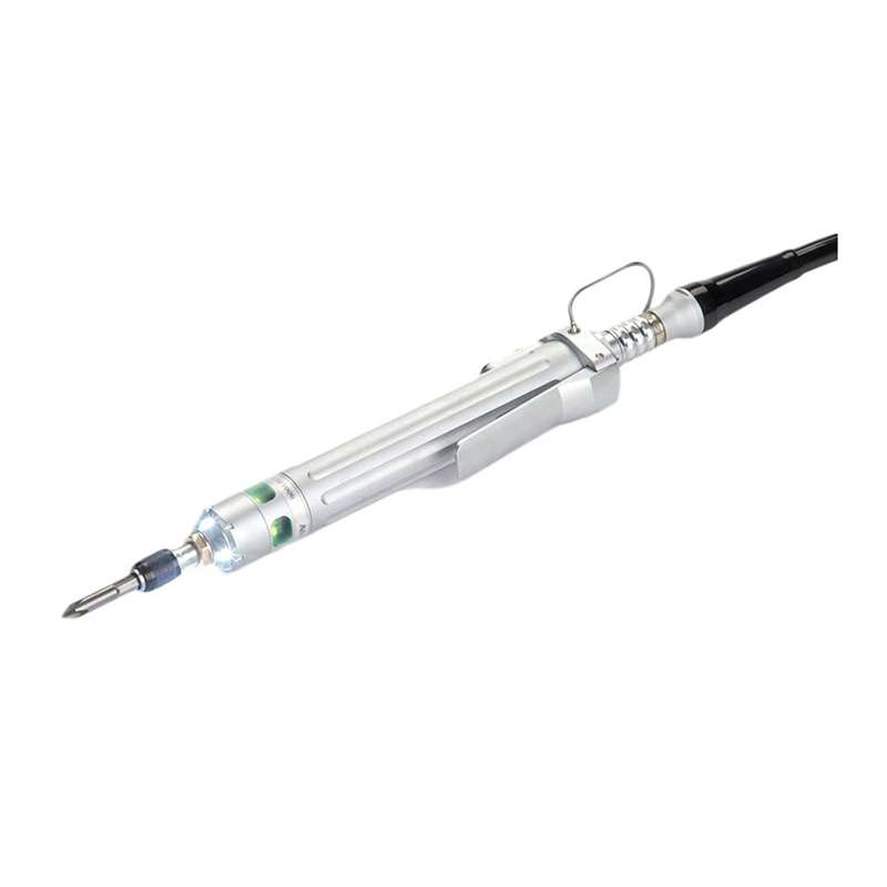 Electric Screwdriver, 1/4" Hex Drive, Push and Lever Start