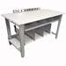 Non-ESD Standard Adjustable Height Packing Bench with Gray Frame and ...