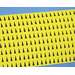 Brady BIA-YL - Yellow Inspection Arrows, 1/8" x 3/16", 576 per card