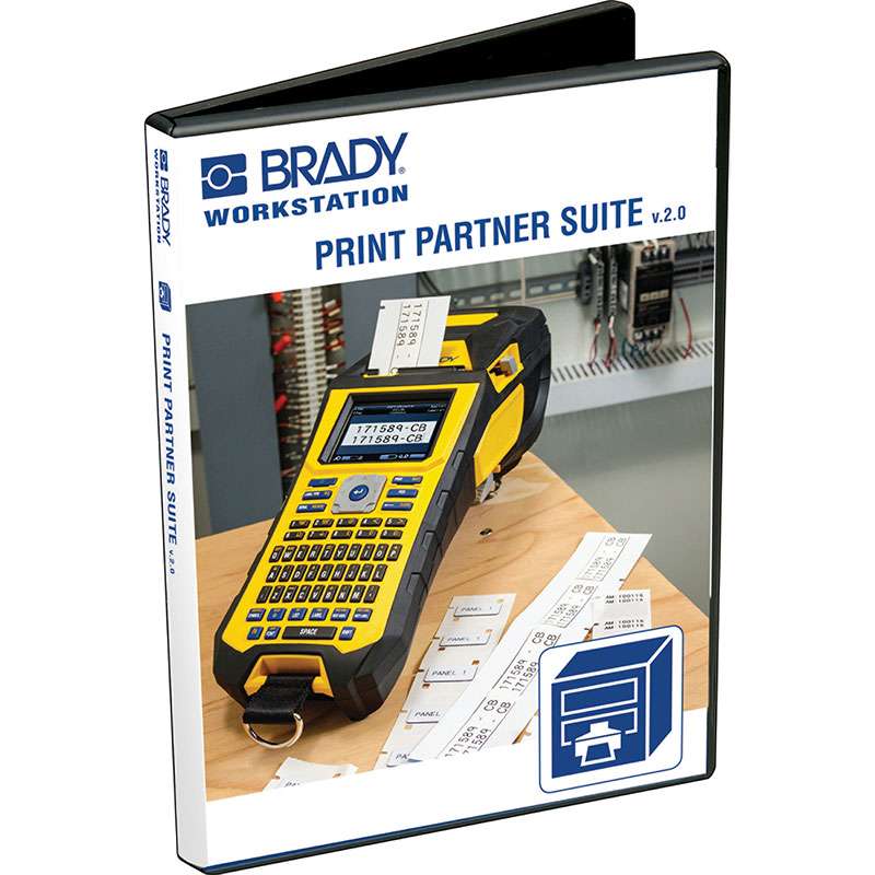 Brady Workstation Print Partner Software Suite - CD V 2.0