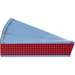 Electronic Inspection Arrows, Repositional Vinyl Cloth, Red on Black ...