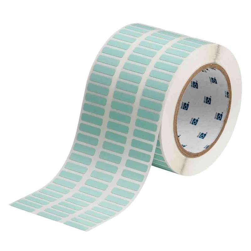 UltraTemp Series Glossy Light Green Polyimide Labels, 10K per Roll, .25 ...