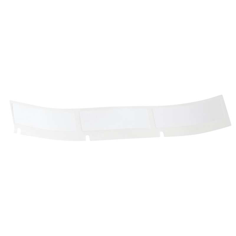 Aggressive Adhesive Multi-Purpose Polyester Labels 1.5"H x 0.5"W BK/WT ...