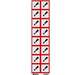 GHS Acute Toxic Pictogram Labels, Paper, Black/Red on White, 1" H x 1 ...