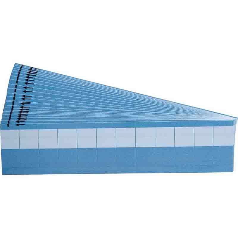 Wire Marker Cards, Write-On, Self-Laminating, Vinyl, White, Clear, 0 ...