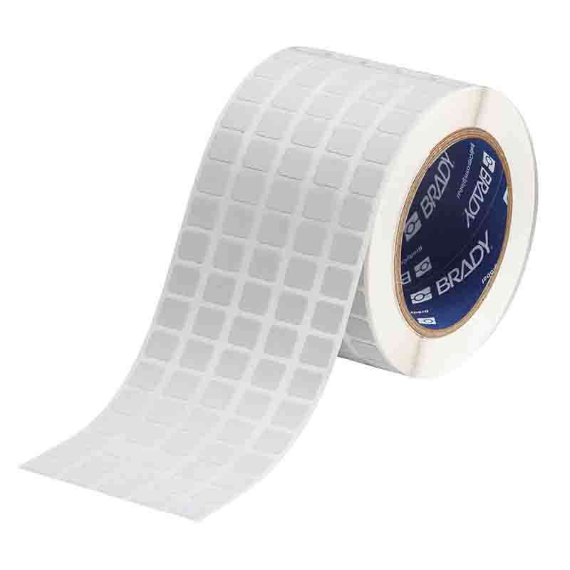 Metallized Polyester Label, Rating Plate, and PCB, 0.437" H x 0.5" W ...