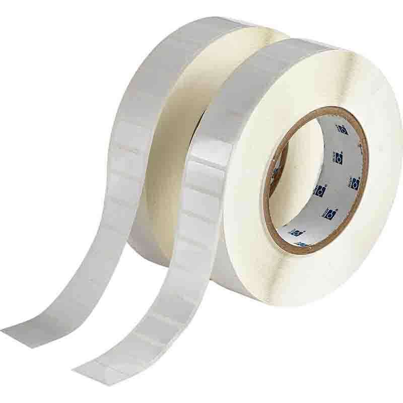 Removable Glossy Polyester Labels 0.5" H x 1" W White, 2 Rolls per Pack