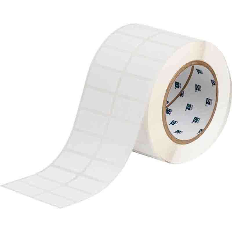 Removable Polypropylene Labels, B449, 0.75" H x 1.5" W WT 3000 per Roll