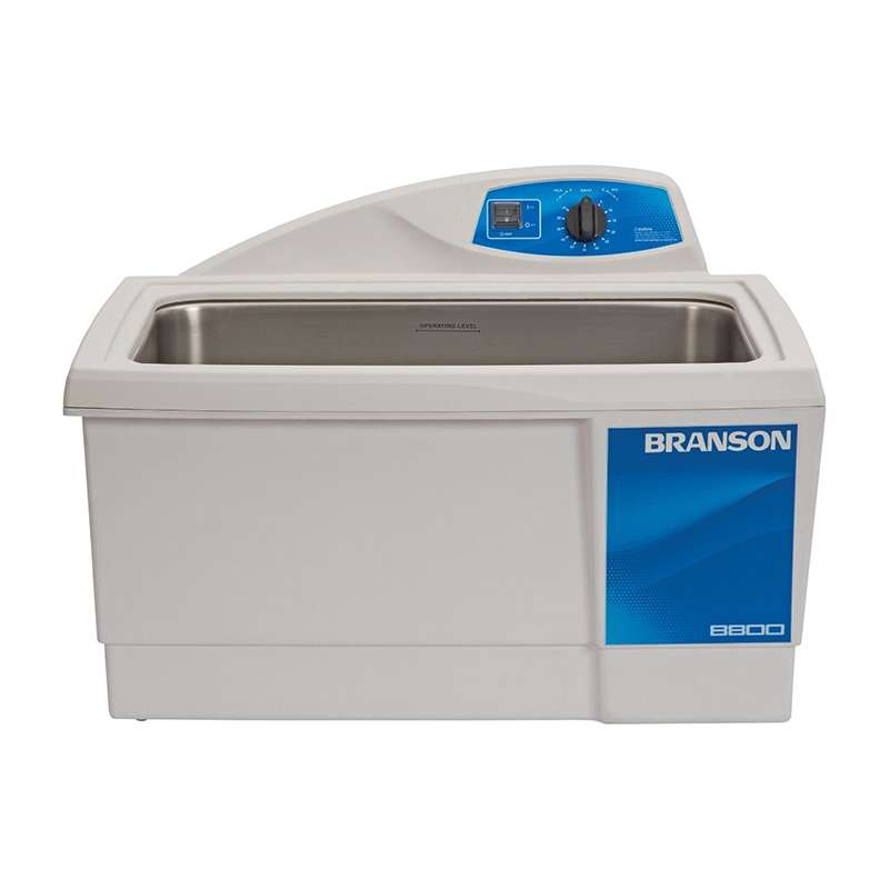 Branson - M8800H-E Ultrasonic Cleaner, Mechanical Timer, Heat,5.5 g