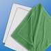 Thunderbuff Silicone-Free Nylon/Polyester Microfiber Wipes, Green, Bulk ...