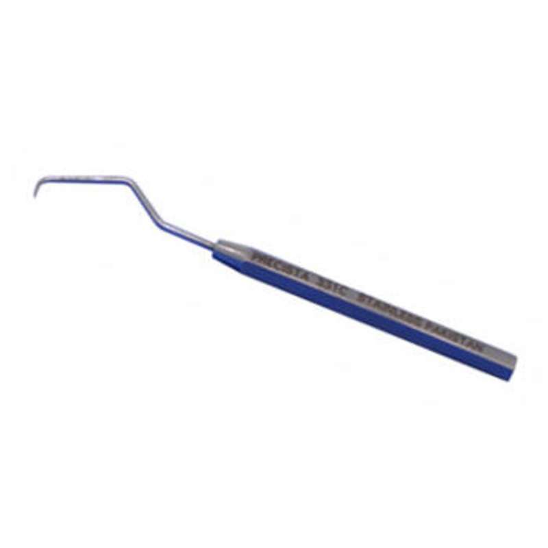 Excelta 331C - Stainless Curved Probe, 10 mil Tip, 3"