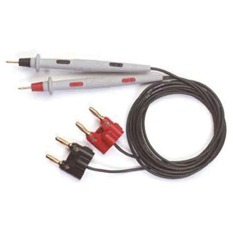 4-Wire Kelvin Probe Set with Double Banana Plug Leads