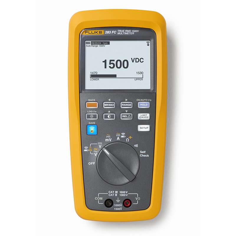 CAT III 1500V, CAT IV 1000V TRMS WIRELESS MULTIMETER