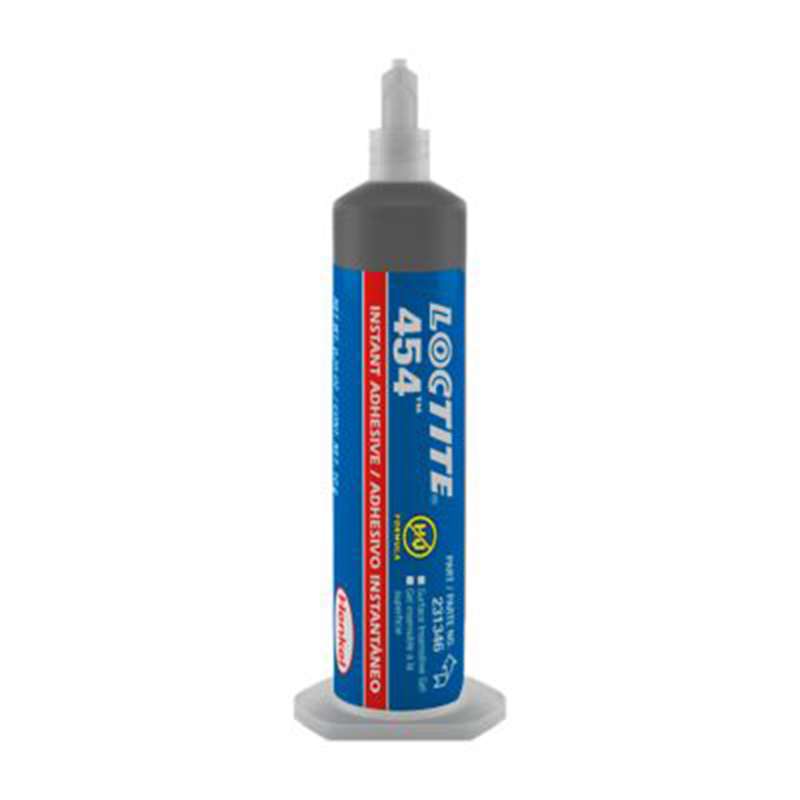 Loctite 231346 - 454 Prism Instant Adhesive Gel, Clear, 10 g Syringe