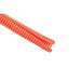 Convoluted Tubing, Split, 1.0" Dia, Pp-Fr, Orange, 300 Ft/Package