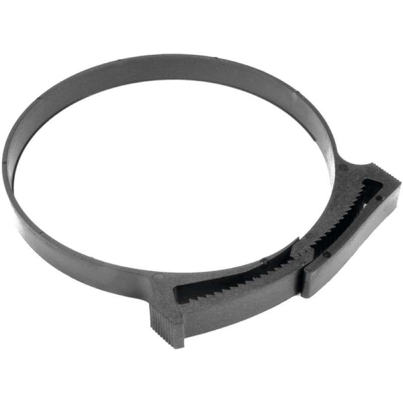 Snapper Hose Clamp, 1.74" - 2.02" Bundle Diameter, PA66Gf13, Black, 50 ...