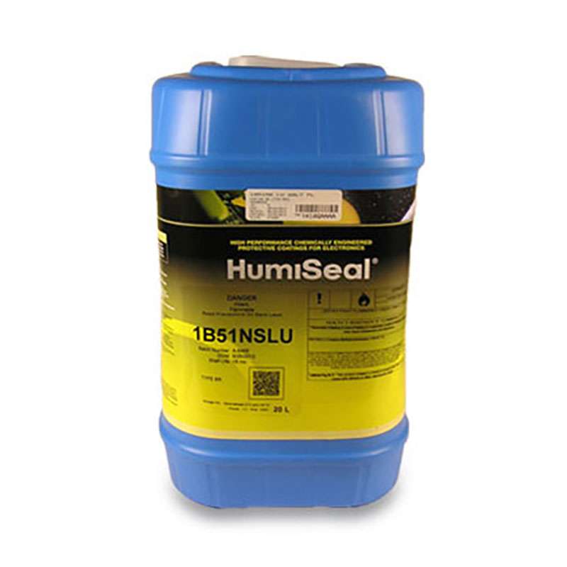 HumiSeal 1B51NSLU Synthetic Rubber Conformal Coating, 5 L Pail