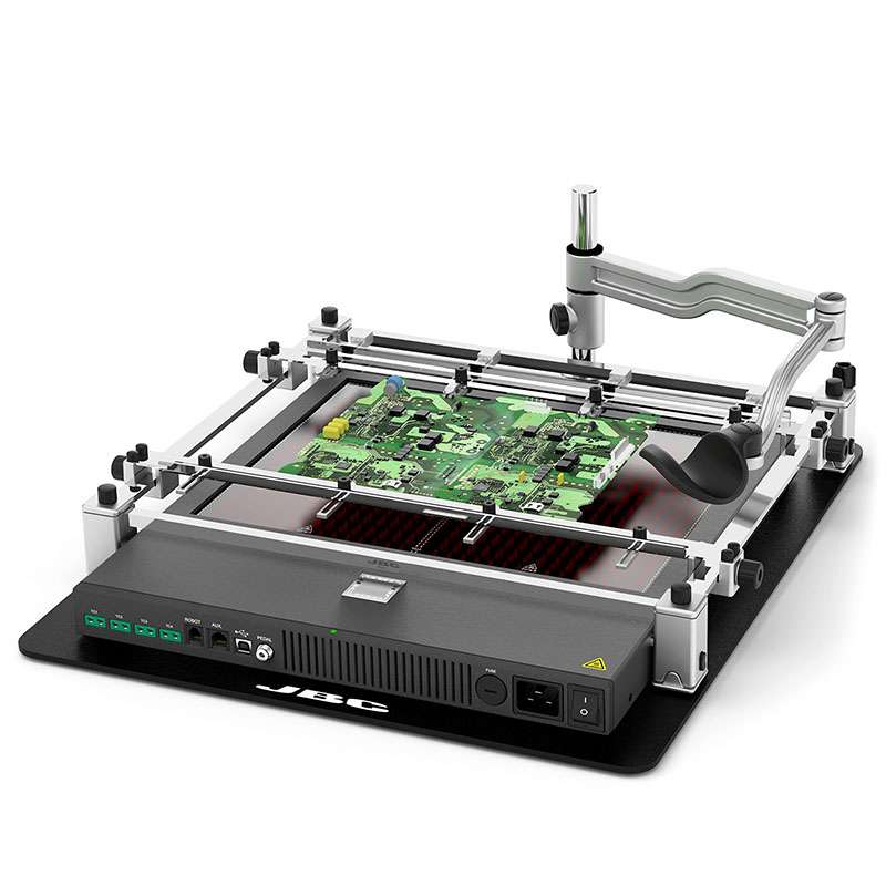 Rework Bench for PCBs up to 14in x 11in (36 x 28cm) 120V