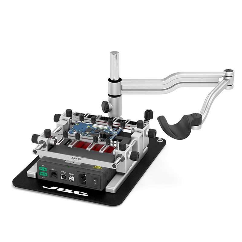 Rework Bench for PCBs up to 4in x 3in (11 x 7cm) 120V