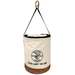 Canvas Tool Bucket with Closing Top, 22"