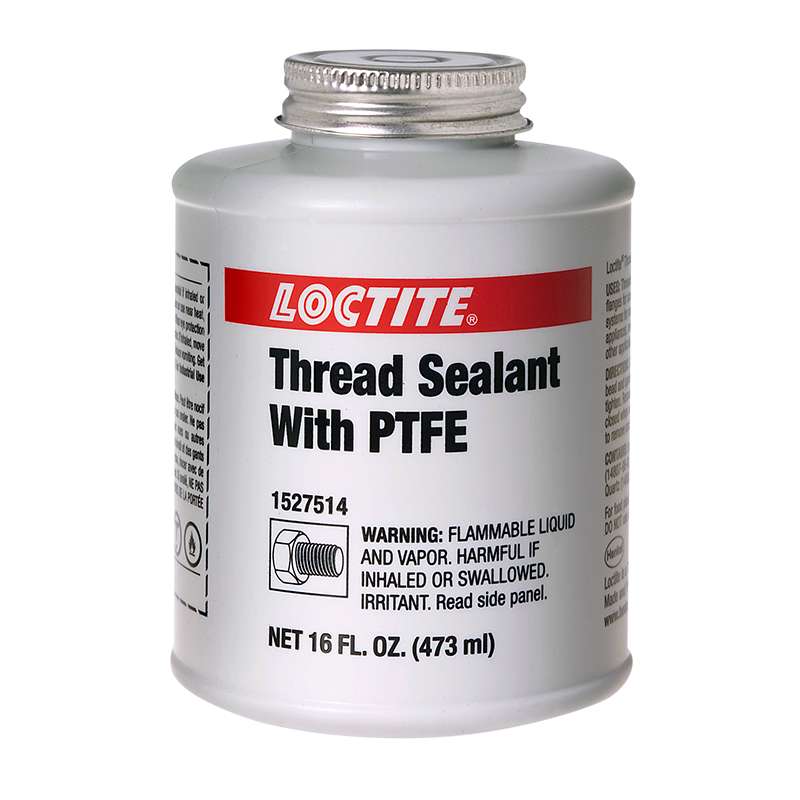 Loctite 1527514 - Thread Sealant with PTFE, 16 fl. oz. Brush Can