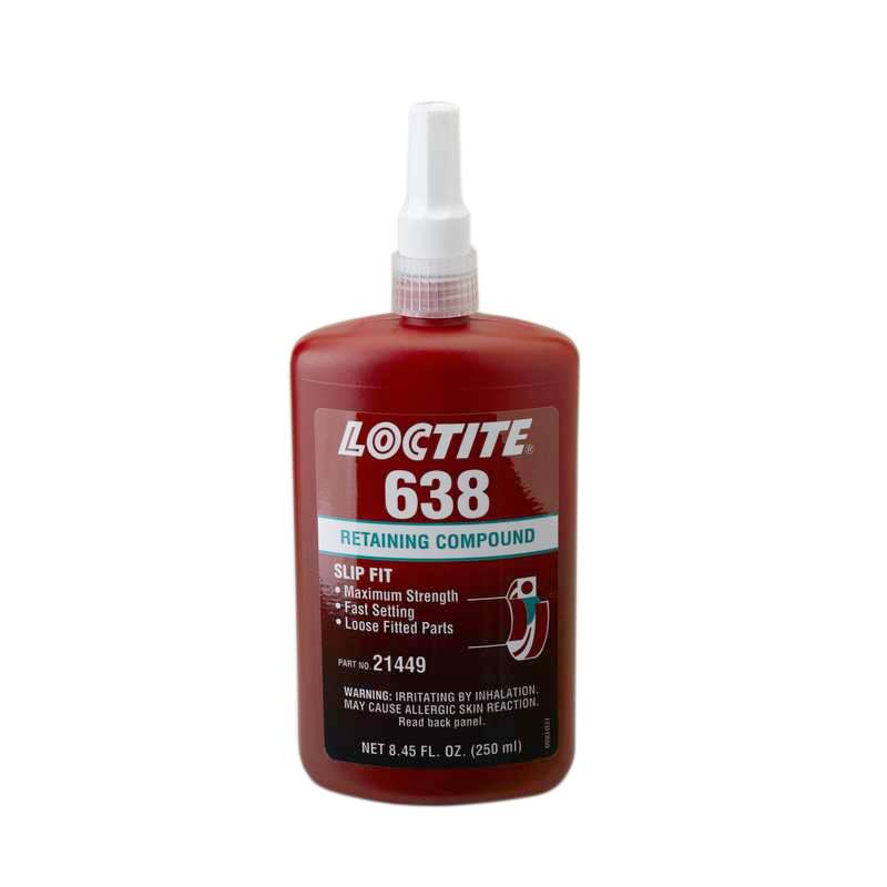 638™ Retaining Compound, Maximum Strength, 250mL Bottle