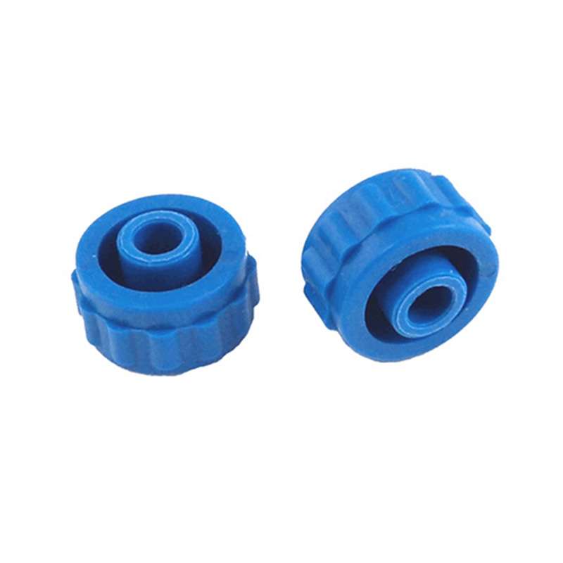 Tip Cap (Blue) for Luer-Lock Syringes, 50 per Package