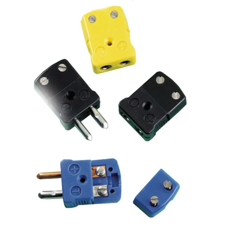 Standard Thermocouple Connector, Round Pin, 2 Pins, Female, K Type, -29 ...