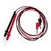SMD Microtip Test Probe Set with Stacking Banana Plugs, Red and Black ...