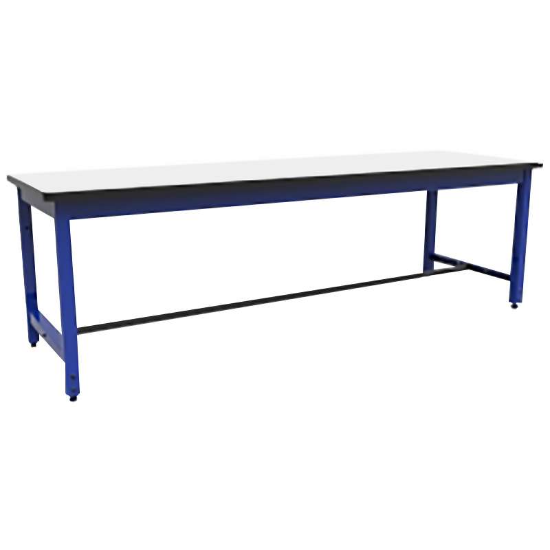 RTW Work Table with Foot Rest, ESD Safe, 14 Gauge Steel, Industrial ...