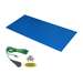 Trustat B80 Vinyl Mat, Blue, 0.080in x 36in x 72in, ESD-Safe