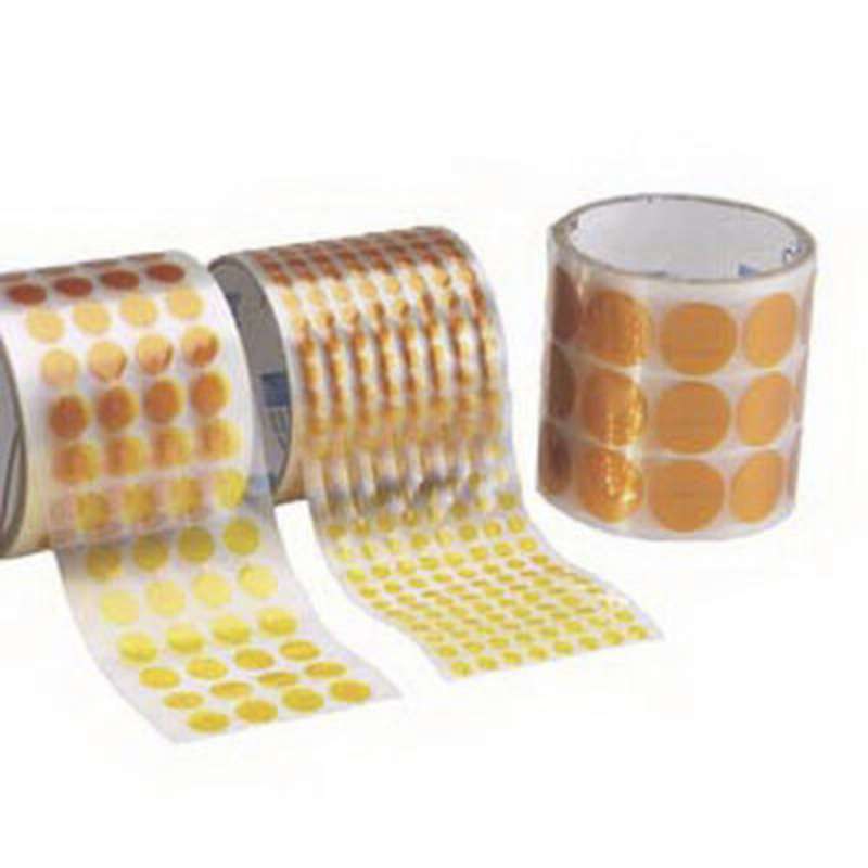 Kapton Polyimide Masking Discs 2.5mil Thick, 1/2" Diameter, 2000/Roll