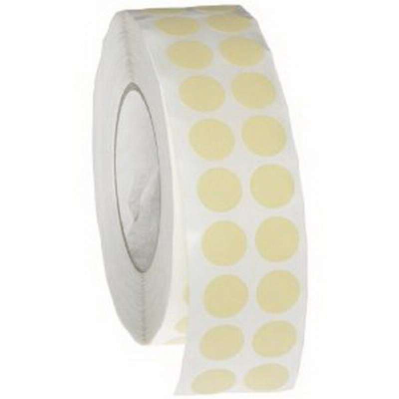 Solder Wave Beige Masking Discs 7.5mil Thick, 0.25" Diameter, 5000/Roll