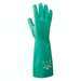 747 Series Unlined Nitrile Chemical Resistant Gloves, Light Green, 19 ...