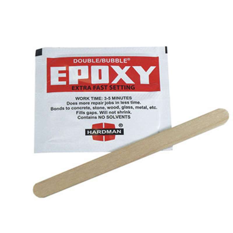 Hardman 04001 Double Bubble Epoxy, Extra Fast Setting