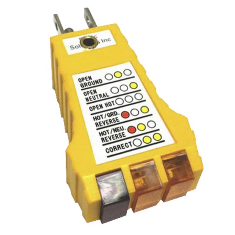 Circuit Tester and Grounding Plug