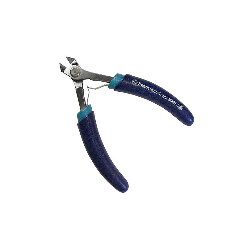 ESD-Safe Small Carbide Tapered Ultra Sharp Full Flash Cutter, 4.70" Long