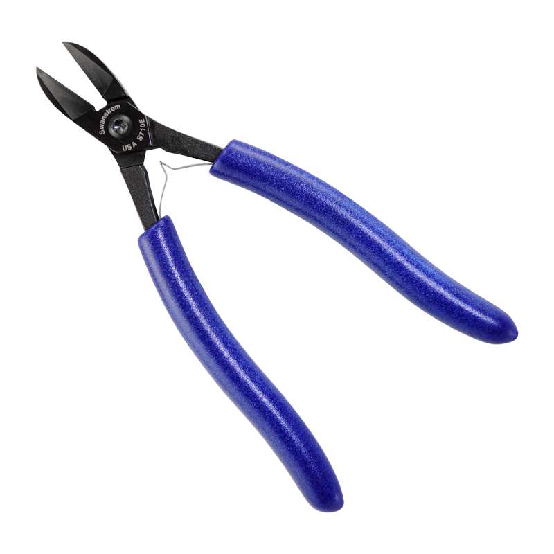 ESD-Safe Oval Head Bevel Edge Cutters with Cushion Grip Handles, 7-3/4 ...