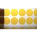 Kapton Disc, 3/4", 3" Core, 2.5 mil, Silicone, 1000/Roll