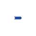 Inspection Arrows, Vinyl, 1/8"x3/16", 3" Core, 6.4 mil, Blue, 5000/Roll