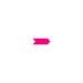 Inspection Arrows, Paper, 5/16"x3/4", 3" Core 6.4mil Fl. Pink 5000/Roll