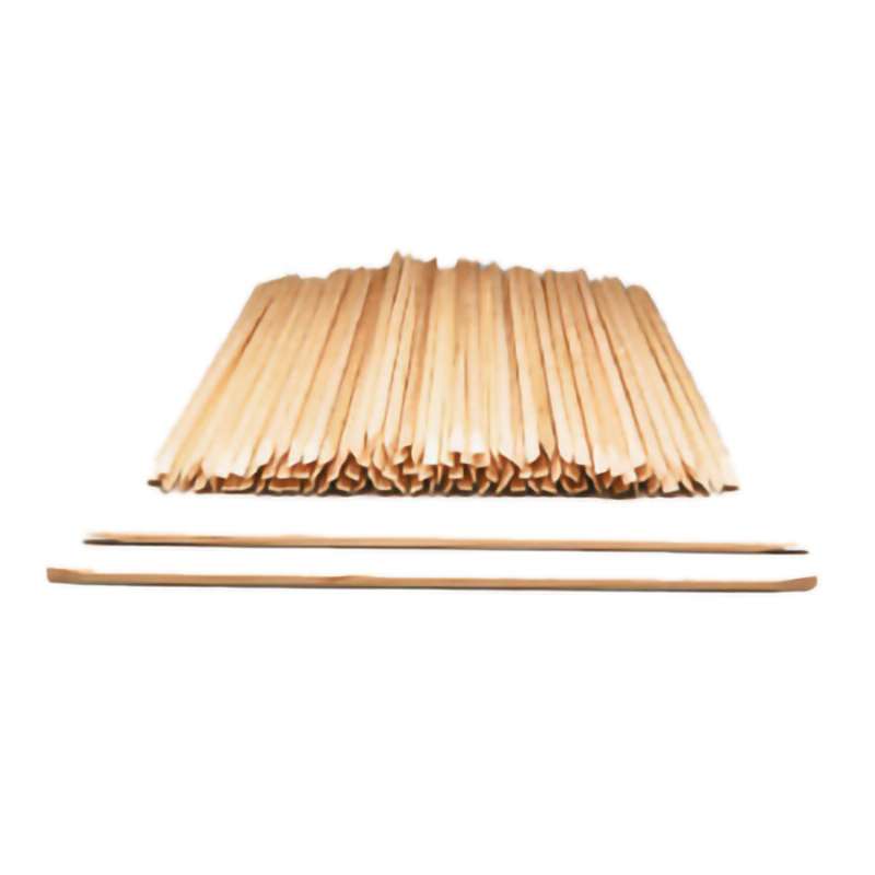 7" Wooden Cuticle/ Orange Stick w/Double Beveled Ends, Non-Resin,100/Pkg