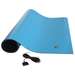 Rubber Table Mat, Includes Hardware, Textured, Light Blue, 24" x 72" x ...