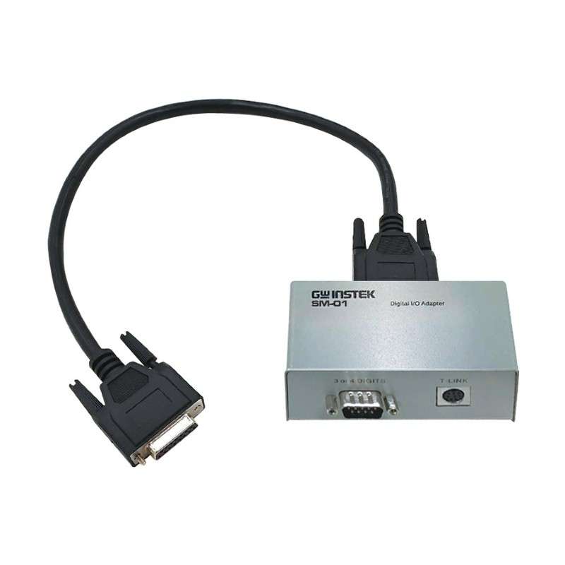 Digital I/O Adapter, Convert DB15 to DB9 + 8-pin micro - DIN