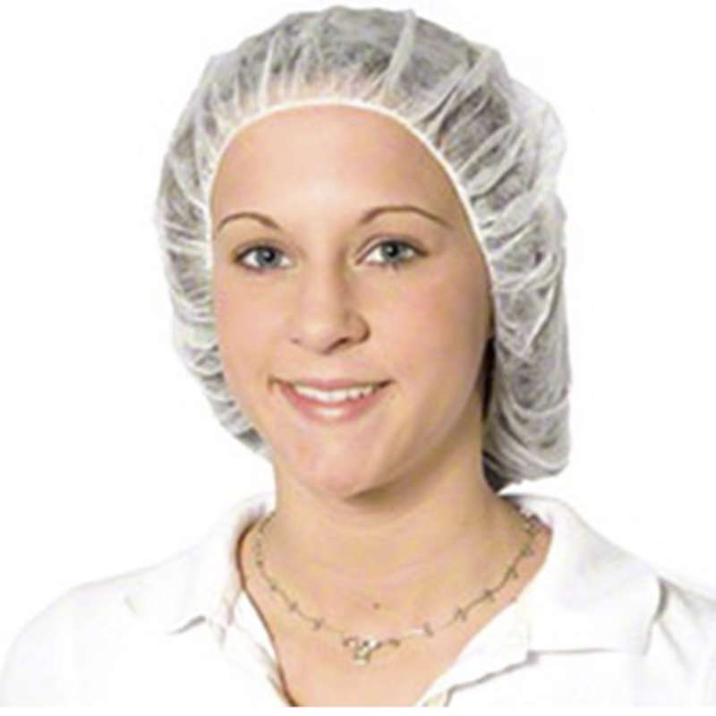 Bouffant Caps non Woven White 22in 100/bag